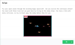 Microsoft MakeCode Arcade チュートリアル「Galga」(その1) | 渡り鳥の広場