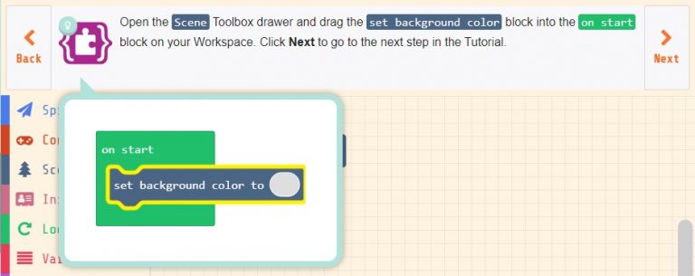 Microsoft MakeCode Arcade チュートリアル「Chase the Pizza」(その1) | 渡り鳥の広場