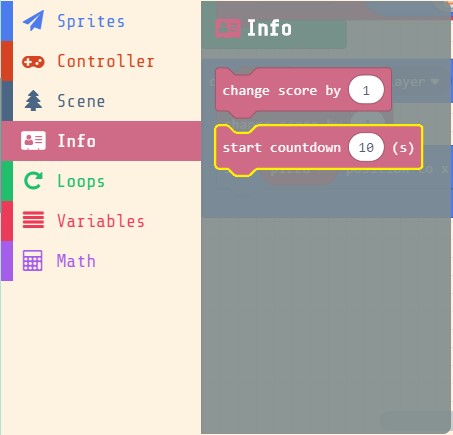 Microsoft MakeCode Arcade チュートリアル「Chase the Pizza」(その4) | 渡り鳥の広場
