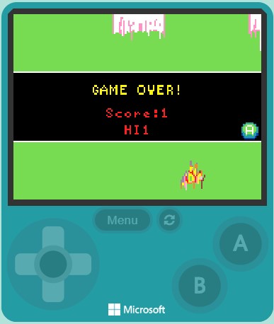 Microsoft MakeCode Arcade チュートリアル「Chase the Pizza」(その4) | 渡り鳥の広場