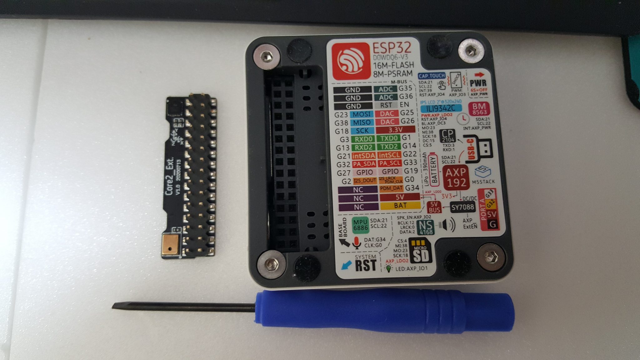 M5Stack Core2 GPIOを使ってLチカしてみた | 渡り鳥の広場